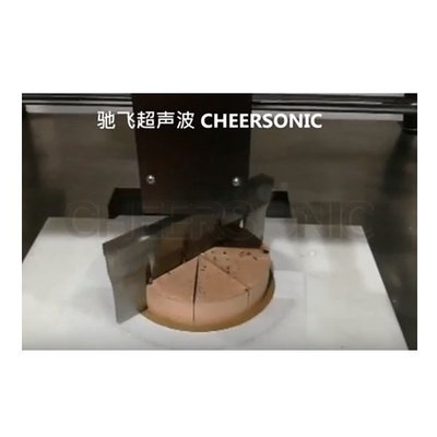 Automatic Ultrasonic Ice Cream Cutting Ultrasonic Cake Food Slicing Machine