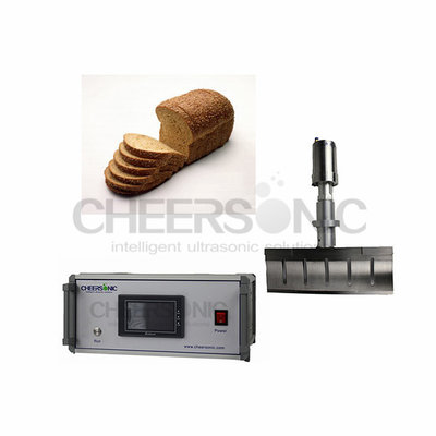 Ultrasonic Bread Pastry Cutting Machine , Cake Slicer Machine OEM Available
