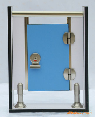 Shopping Mall Phenolic Resin Fireproof Toilet Partition
