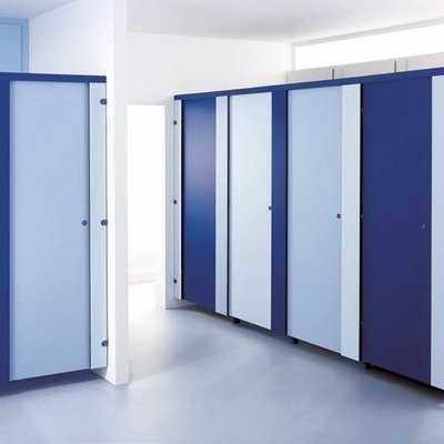hpl toilet partition and shower material with nylon accessories