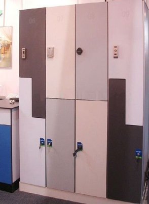 Direct Manufacturer Z Shape Phenolic resin Locker with RFID Lock
