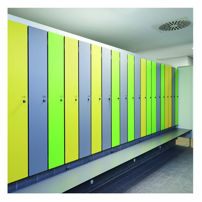 customized size fitness club changing room bench and locker