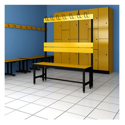 Orange Swimming Pool Changing Room 3 Tier HPL Key Locker