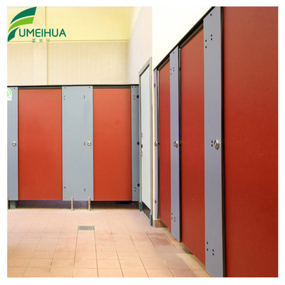 waterproof and impact resistant toilet cubicle partition material