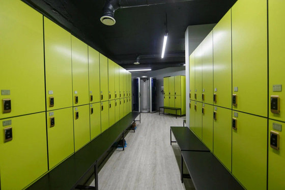 Factory Direct Sale Antique 3 Tier Pad Lock Locker  / gym locker