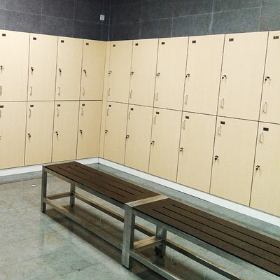HPL Locker Gym Club Locker High School Soccer Locker Room and bench