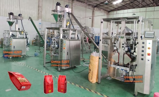 UMEOPACK 2 year warranty Automatic sunflower seeds sachet stand up pouch filling sealing weighing and packing machine supplier