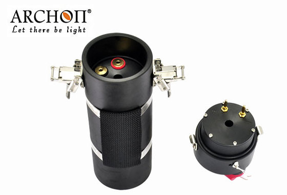 6500 Lumen 200 Meter Underwater Video Lights , CREE XM-L2 U2 LED Dive Torch
