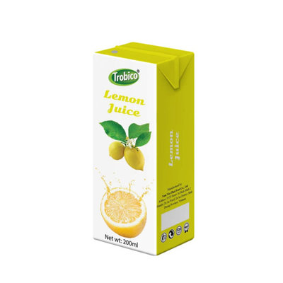 Disposable Standard Paper Juice Box Beverage Packaging Carton Juice Packing