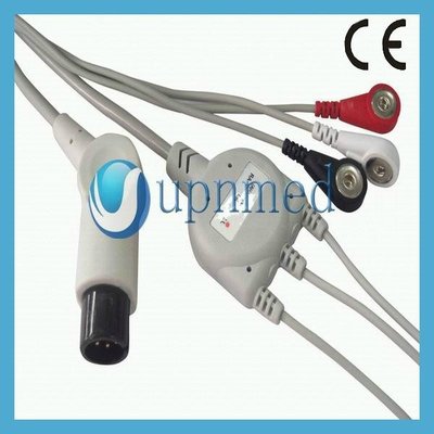Datascope One piece 3-lead ECG Cable with leadwires