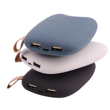 Cartoon Dual USB Power Bank 7800mAh Battery External Portable Mobile Charger