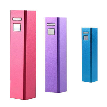 iPhone Metal Grind Arenaceous USB Power Bank 2600mAh External Battery Charger