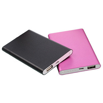 4000mAh Ultrathin 5V External Battery Charger Lightweight For Laptop / MP3 / MP4