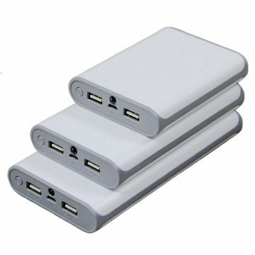 10400mAh 고용량 검은 딸기/Samsung를 위한 이중 USB LED Li 이온 힘 은행