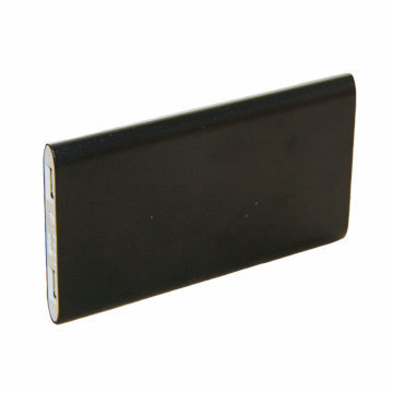 Metal Dual USB Rechargeable Slim Power Bank