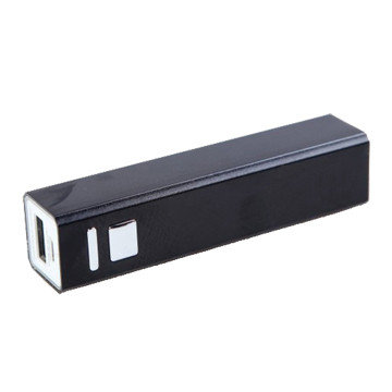 Rechargeable Smartphone Power Pack , 2600 mAh Aluminum USB Smart Power Bank