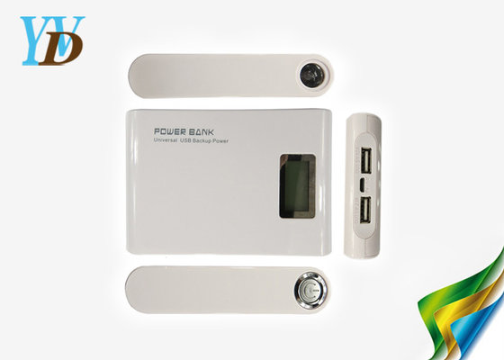 Black 7800mAh High Capacity Power Bank 100% Full Capacity Mobile Charger