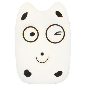 White Entertaining Diversions Rechargeale 7800mAh Power Bank For Cell Phones