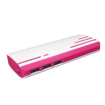 13000mAh 3 Sumsang 은하 S4 iPad를 위한 USB에 의하여 출력되는 재충전용 이동할 수 있는 전원함
