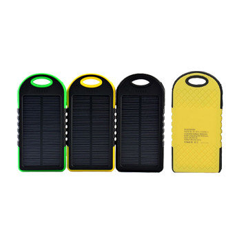 다기능 휴대용 옥외 태양 에너지 은행 4000 mAh 자동차 충전기