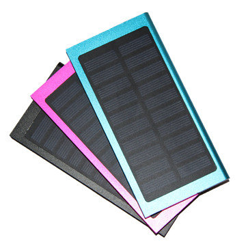 Portable Solar Power Bank 8000MAH Batteries External Dual USB Charger