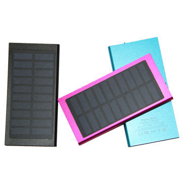 Power bank 8000mAh Solar Powerbank Portable Charger Universal External Battery