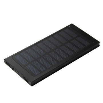보편적인 태양 전지판 힘 은행 모든 전화를 위한 이동할 수 있는 USB 외부 건전지