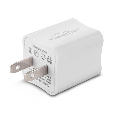 USB 충전기, YiwerDer 이중 2.1A USB 벽 충전기 아이폰과 안드로이드 스마트폰를 위한 보편적인 힘 접합기
