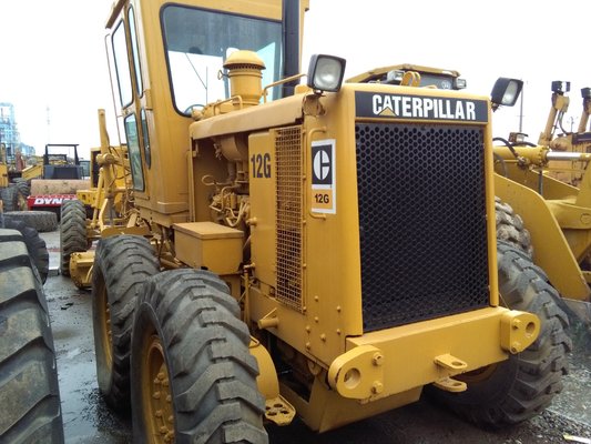 CAT 12G motor grader Used Caterpillar 15 ton road grader
