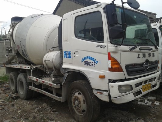 Hino 8cbm Used Concrete Mixer Truck / Cement Mixing Truck Made Year 2004