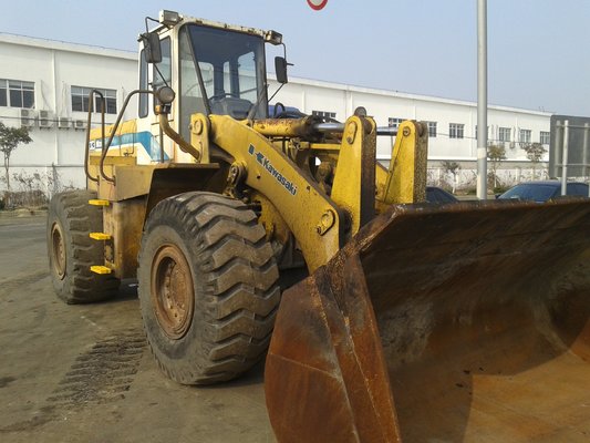 3.3cbm Used Kawasaki 90ZIV-2 Used Wheel Loader 21890kg 17952 Hours