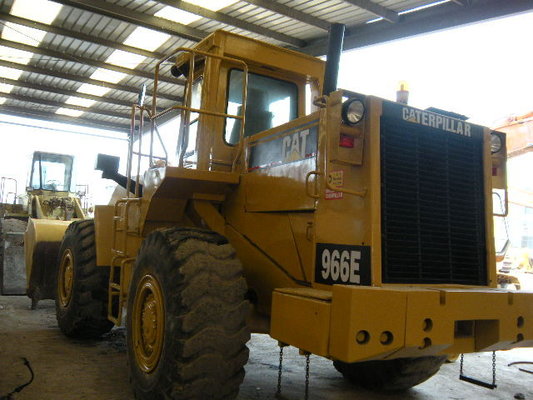 Used Caterpillar Wheel Loader Machine 966E  3.1cbm Capacity CAT 3306 Engine