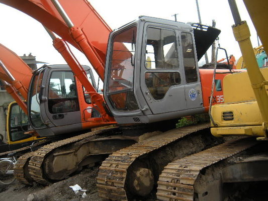 Japan Hitachi Used Tracked Excavators / Second Hand Diggers For Sale