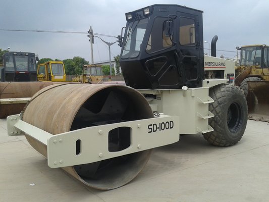 Double Drum Used Road Roller Ingersollrand SD100D 20 Ton Compact Power