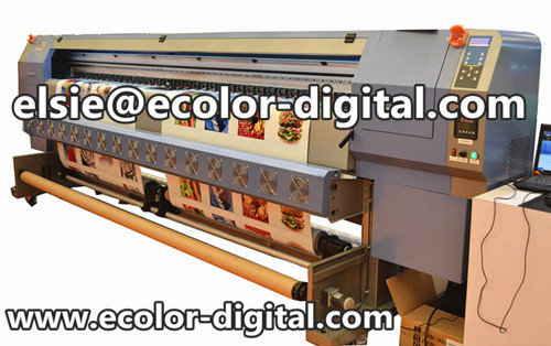 Eco Solvent Printer, 8colors, 1440dpi, 3.2m, with Epson DX5