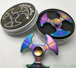China EDC Rainbow Axes 3 Leaf Fantastic Hand Fidget Spinner Finger Spinner Gyro Toys Novelty Gag Decompression Adults Children supplier