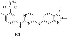 China Pazopanib hydrochloride manufacturer