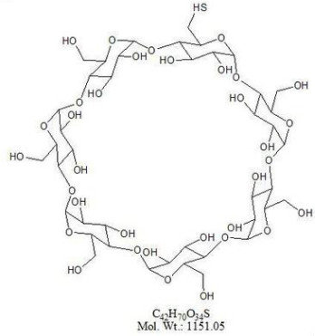 China Mercapto-β-cyclodextrin[81644-55-5] manufacturer