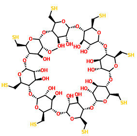 China Octakis-(6-Mercapto-6-deoxy)-γ-Cyclodextrin[180839-61-6] manufacturer