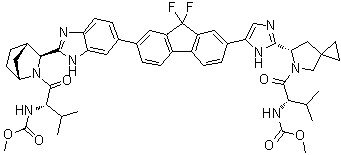 China Ledipasvir [1256388-51-8] manufacturer