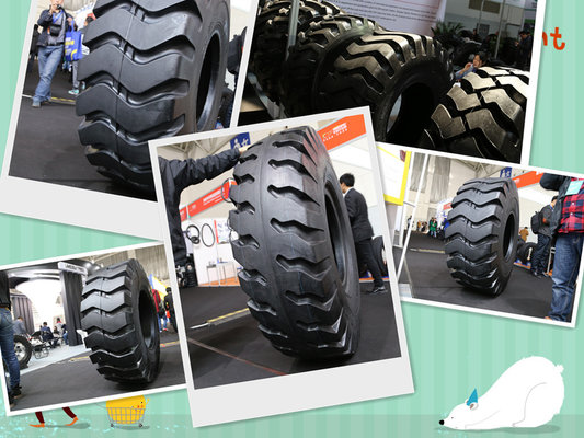 17.5-25 Off Road Winter Tires 1350mm Overall Dia Heavy Duty Truck Tires