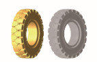 5.00-8 6.50-10 7.00-10 Solid /forklist tyresContinental Industrial Tires