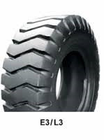 23.5-25 20/24PR Off Road Bias Ply Tire , 19.5/2.5 Standard Rim OTR Tyres