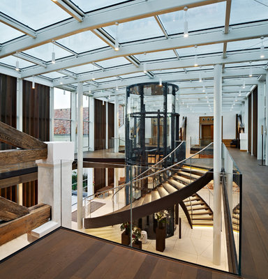 Curved Staircase Guangzhou Manufacturer Large Project in Australia Sydney
