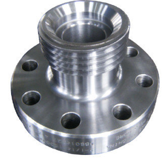 Weco Adapter Flange, 1-13/16" 10000PSI X Weco 1502 Female Threaded Half
