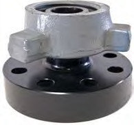 Weco Adapter Flange, 2-9/16" 5000PSI x 2" Fig 1502 Male (Nut Half), API6A