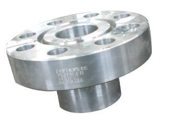 Weld Neck Flange 3-1/8" 5000psi x 6 inch OAL, 4130 Alloy, API 6A 75K
