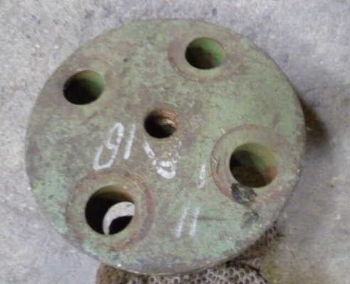 Test Flange 1" 2500# with 1/2" NPT Test Port
