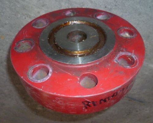 Test Flange 2-9/16" 10000PSI/15000PSI (10K/15) with 1/2" NPT Side Test Port, H2S Service