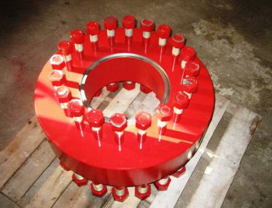 FLANGE WITH 13-5/8"10K X 11"10K STUDDED,TOTAL LENGTH 15", C/W STUDS AND NUTS(STRING WELLS)